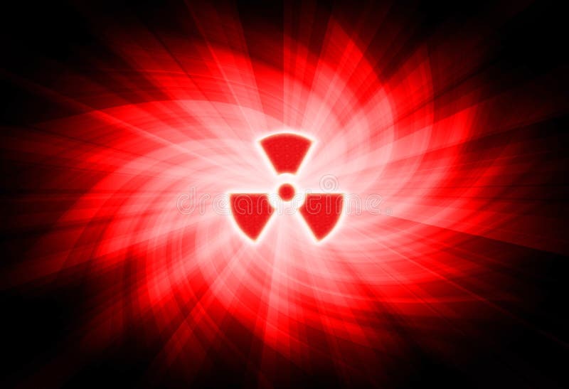Nuclear sign stock illustration. Illustration of warning - 22121940