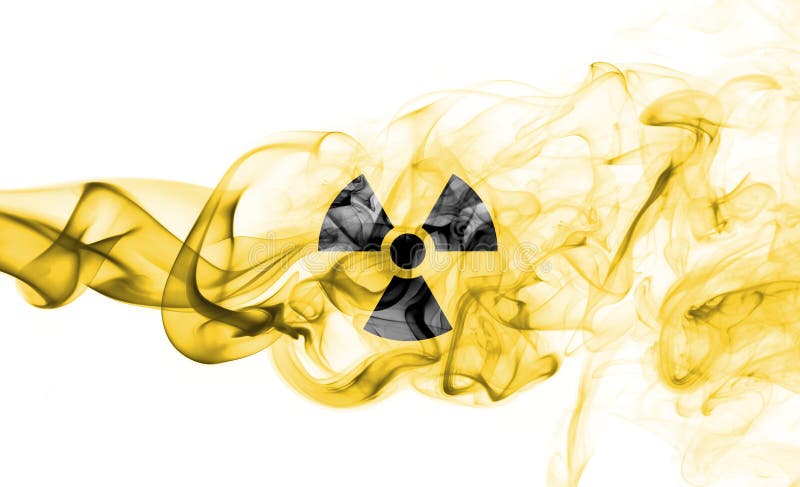Nuclear smoke stock illustration. Illustration of radioactive - 103921684