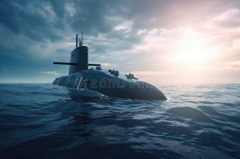 Surfaced Submarine Stock Illustrations – 33 Surfaced Submarine Stock ...