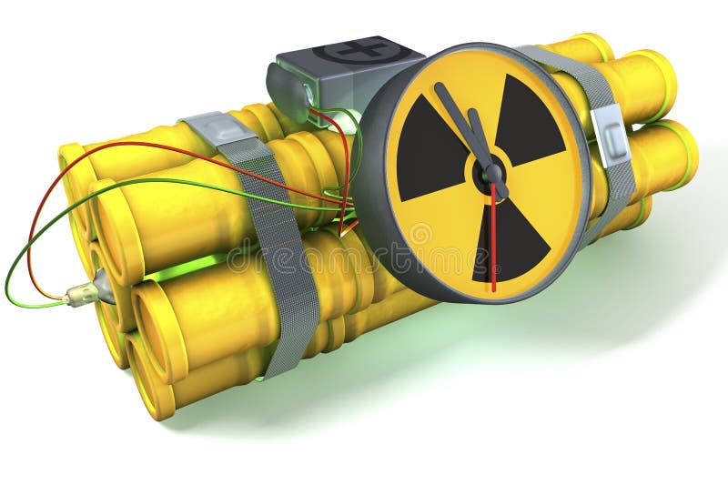 Time Bomb stock illustration. Illustration of wire, explosive - 48343976