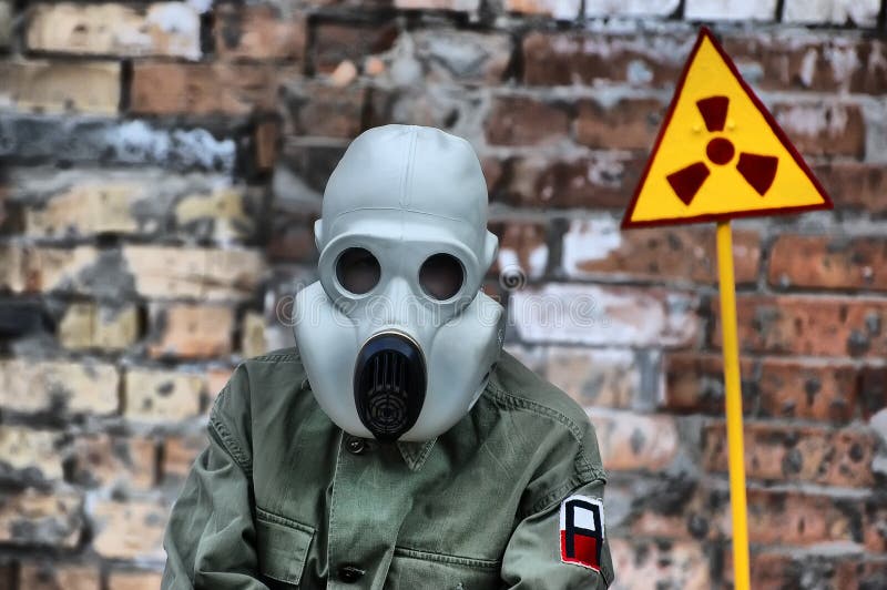 Nuclear tourist stock image. Image of disaster, chemical - 13908791