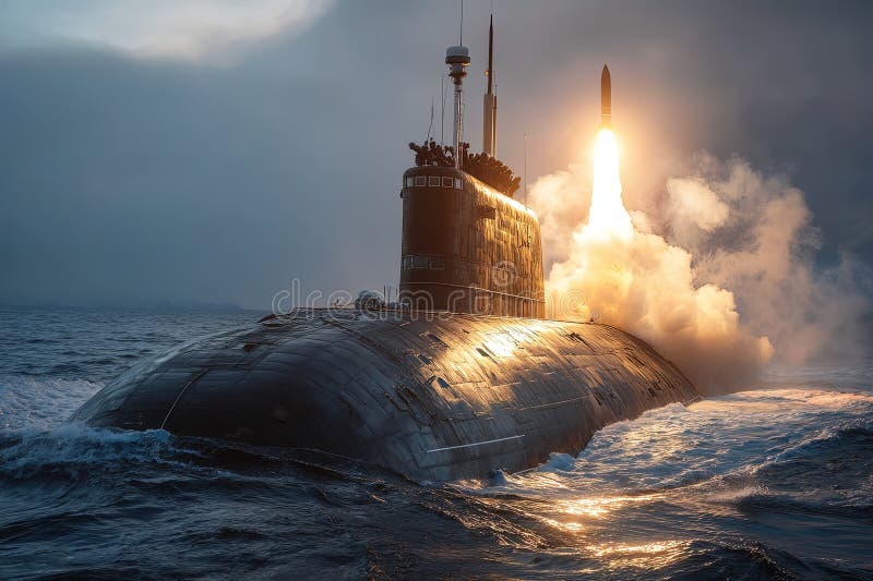 Launch of a Nuclear Ballistic Intercontinental Missile from Submarine ...