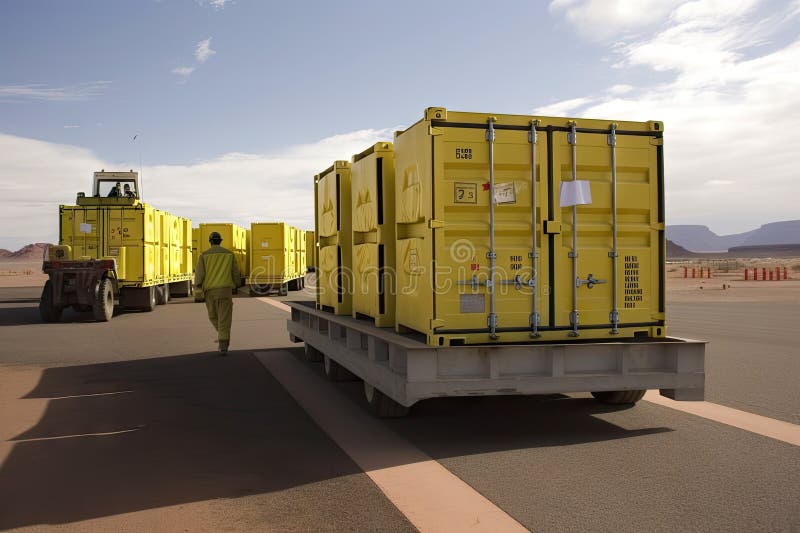 Nuclear Waste Being Transported in Secure, Tamper-proof Containers ...