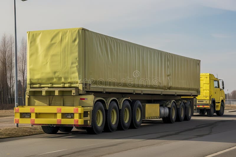 Nuclear Waste Being Transported in Specialized, Secure Trucks To Its ...