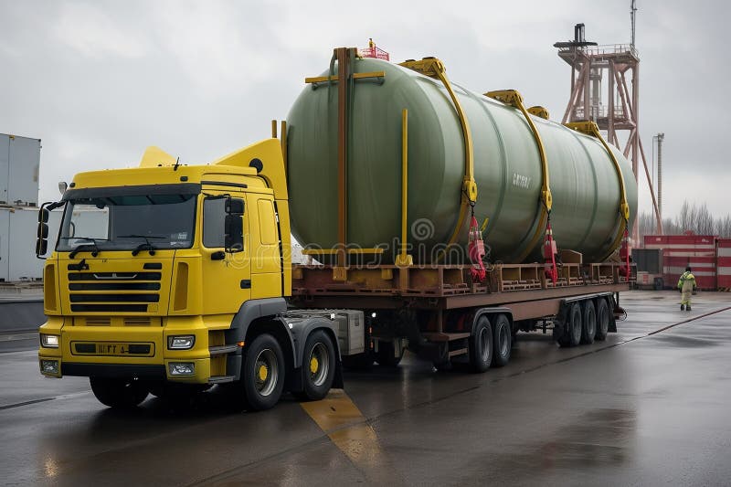 Nuclear Waste Being Transported in Specialized, Secure Trucks To Its ...