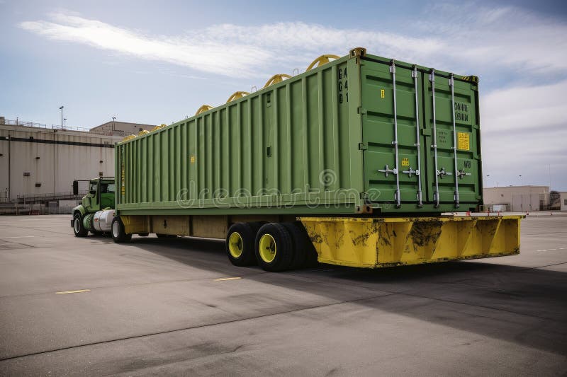 Nuclear Waste Being Transported To Secure Storage Facility in Climate ...