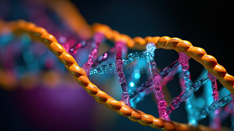 Nucleotide dna rna stock illustration. Illustration of gene - 307628354