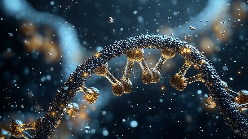 Nucleotide Pairing Dna Double Helix with Accurate at and Cg Chemical ...