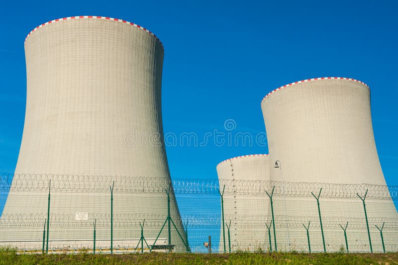 Nucler power plant stock image. Image of electric, industrial - 36498977