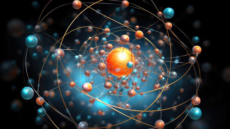Titanium 3d Bohr Model