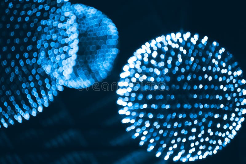 Nucleus, Atoms, Elements or Molecules Light Science Stock Illustration ...