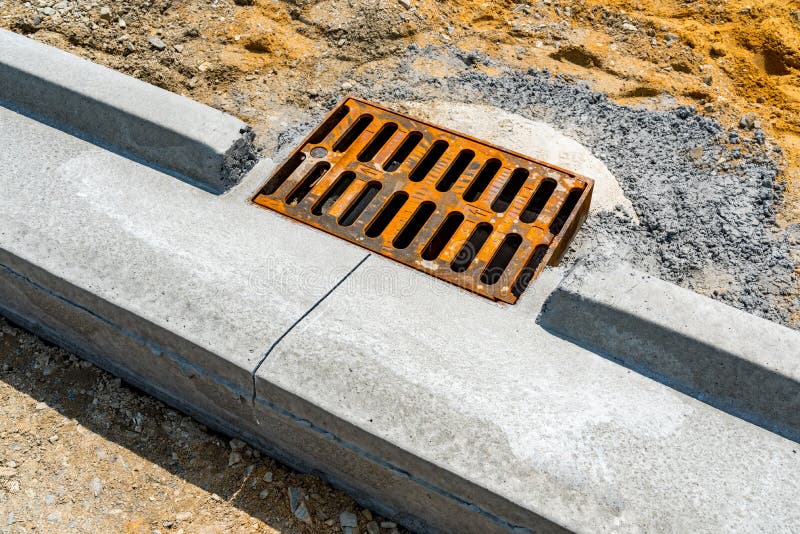 Sistema Del Encintado, Emplazamiento De La Obra Foto de archivo ...