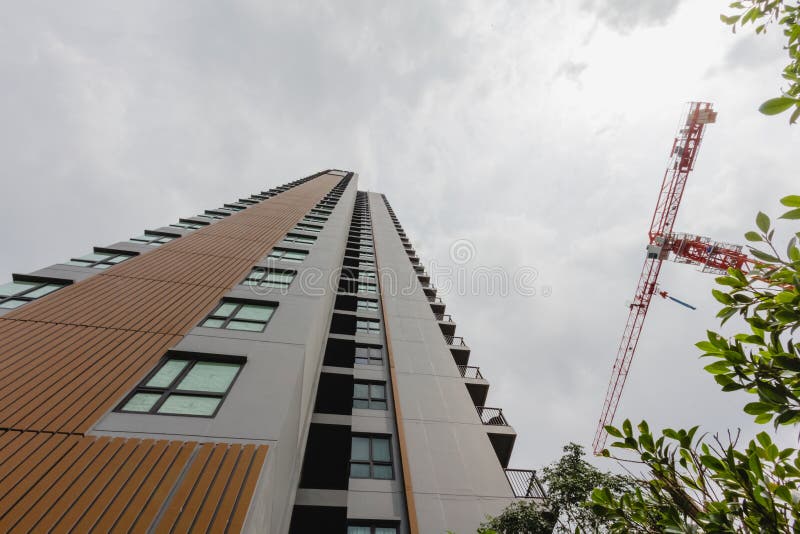 Nueva Propiedad Horizontal Moderna Del Edificio Imagen de archivo ...