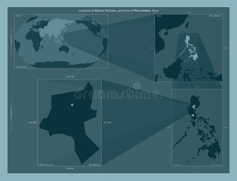 Nueva Vizcaya, Philippines. Described Location Diagram Stock ... Nueva Vizcaya, Philippines. Described Location Diagram Stock ...