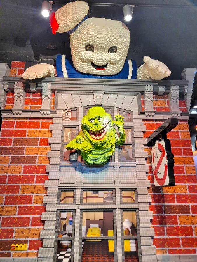 A Whimsical Installation of Ghost Figures Made with Interlocking ...