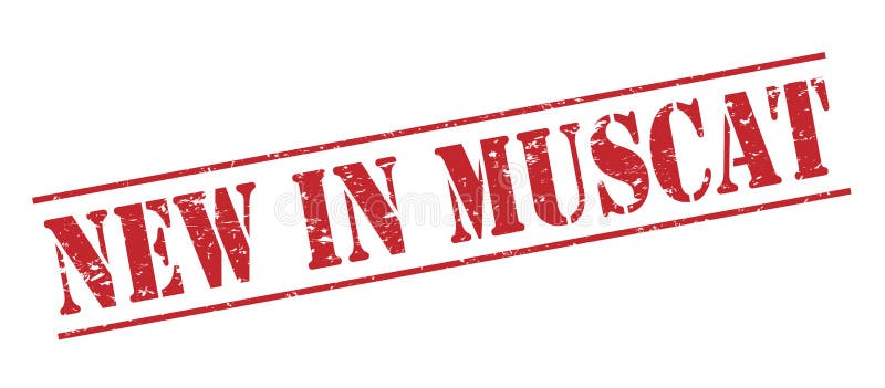 Nuevo En Sello Del Moscatel Stock de ilustración - Ilustración de ...