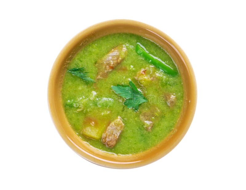 Nuevo Guisado Verde Mexicano De Chile Imagen de archivo - Imagen de ...