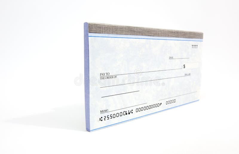 Nuevo Libro De Cheques Personales Foto de archivo - Imagen de finanzas ...