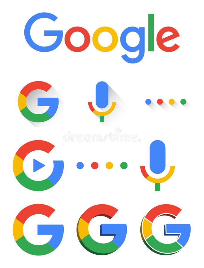 Nuevo Logotipo 2015 De Google Foto de archivo editorial - Ilustración ...