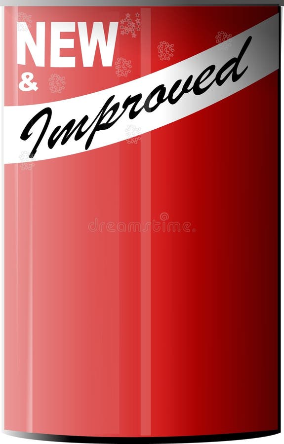 Rectángulo Del Producto - Nuevo Y Mejorado Stock de ilustración ...