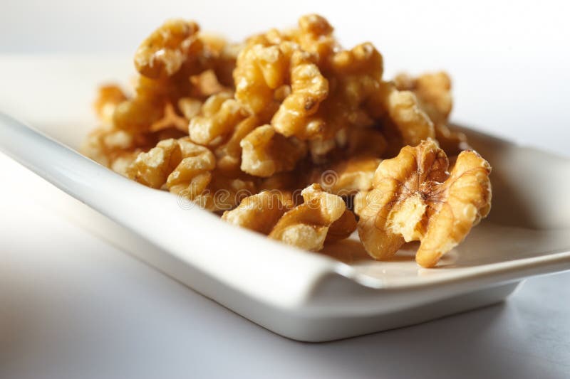 Nuez foto de archivo. Imagen de sano, macro, nutshell - 9900054