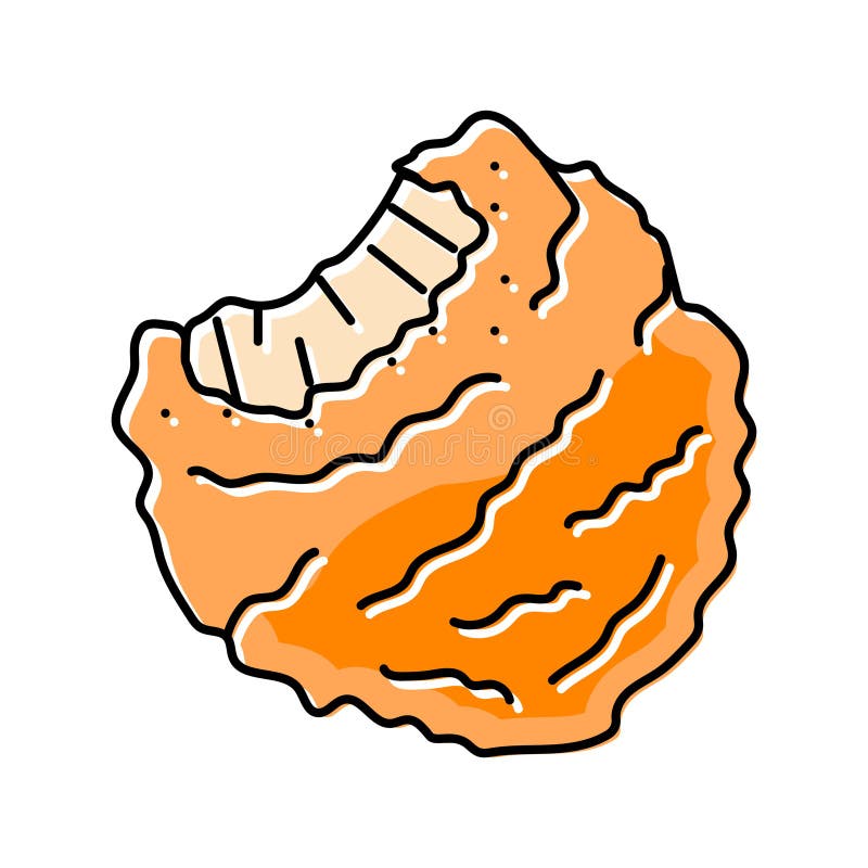 Nugget Chicken Fried Color Icon Vector Illustration Stock Vector ... Nugget Chicken Fried Color Icon Vector Illustration Stock Vector ...