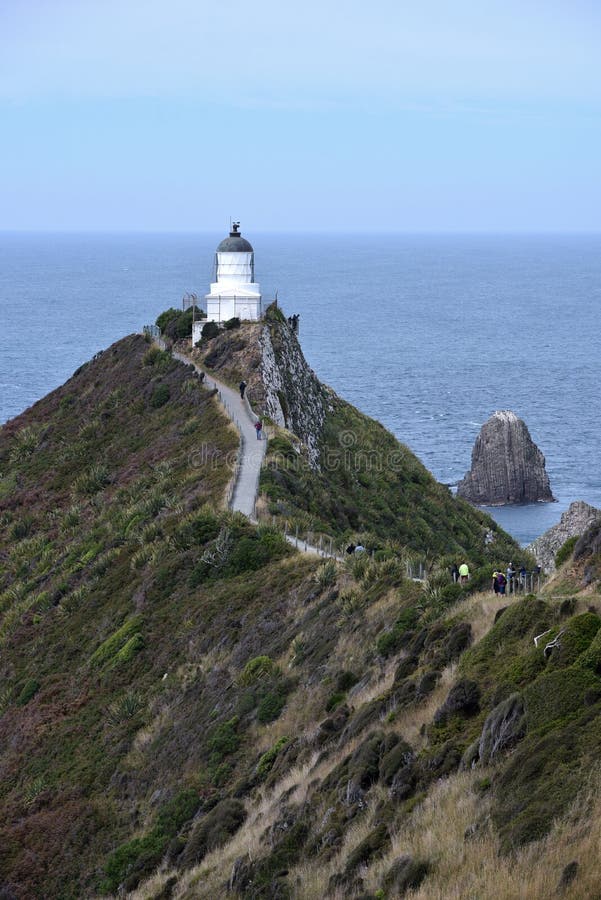 Nugget Point, New Zealand editorial image. Image of coastal - 102841790