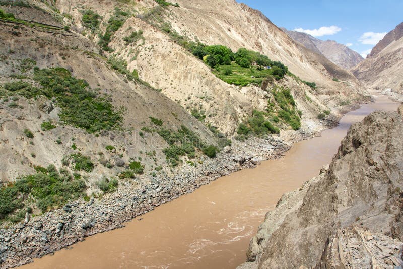 Nujiang River stock photo. Image of canyon, gorge, landscape - 32689146