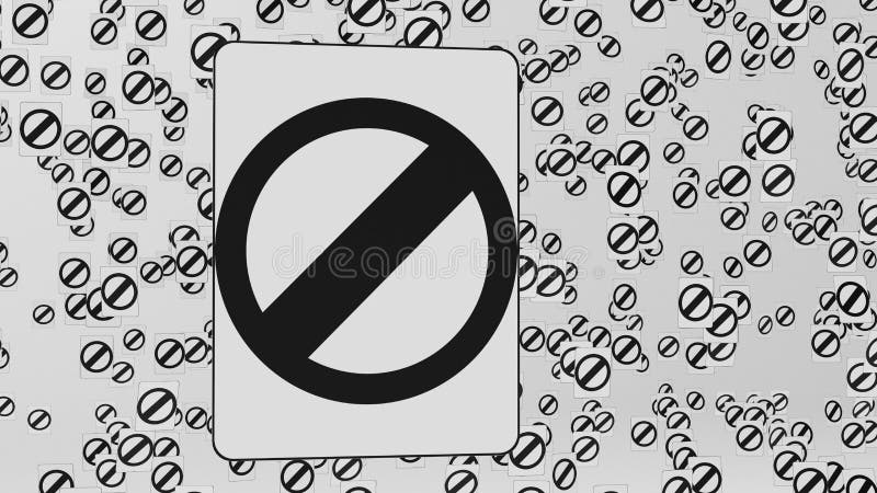 Null Traffic Signs Floating Space Stock Illustrations – 2 Null Traffic ...