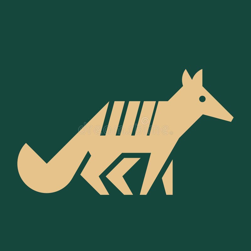 Numbat Logo stock vector. Illustration of mammal, cartoon - 274107870