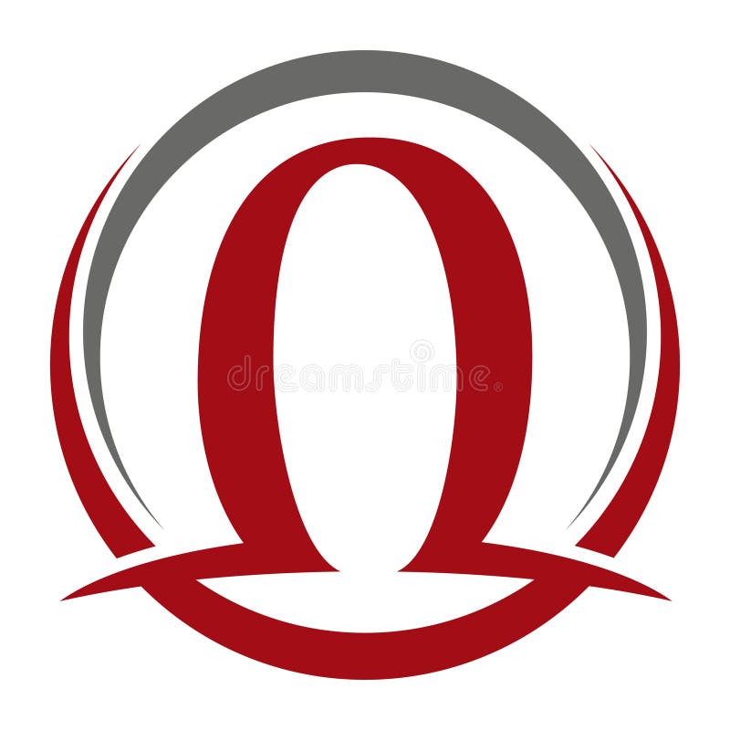 Number 0 Flat Design Swoosh Template 1 Stock Vector - Illustration of ...