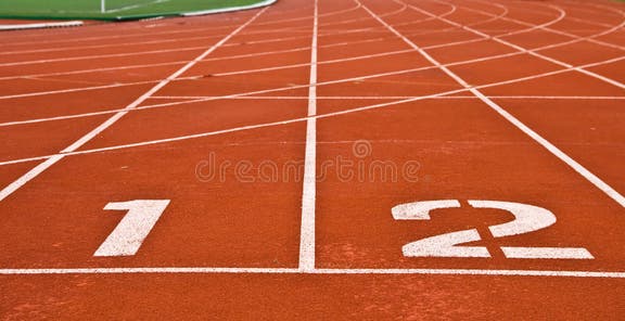 Number 1 and 2 race track stock photo. Image of racetrack - 17163764