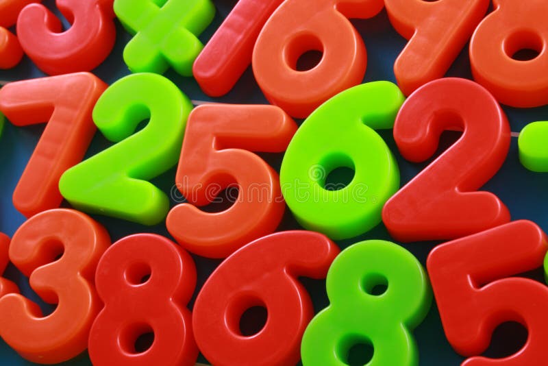 Numerals stock image. Image of colorful, math, alphabets - 390861