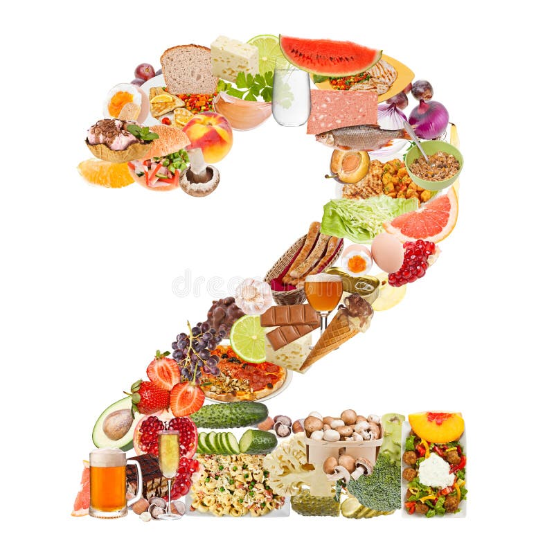 Number 0 made of food stock image. Image of meal, cucumber - 26501091
