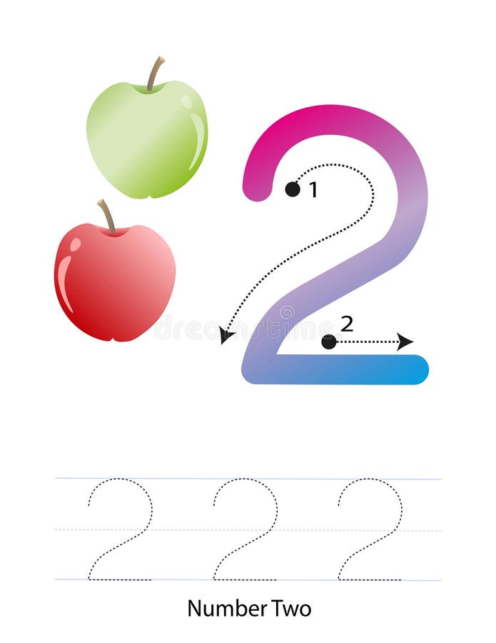 Counting Practice Sheet Stock Illustrations – 6,721 Counting Practice ...