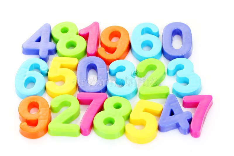 Numbers stock image. Image of magnetic, figure, games, educate - 308809