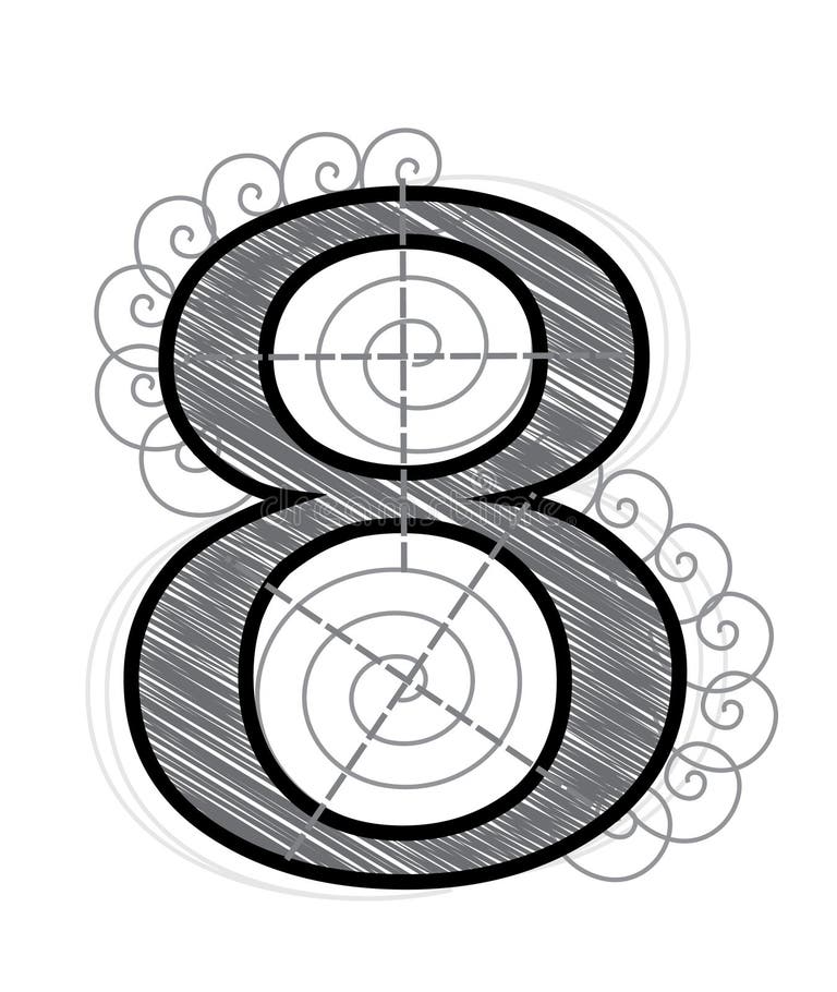 Number 8 Stock Illustrations – 35,485 Number 8 Stock Illustrations ...