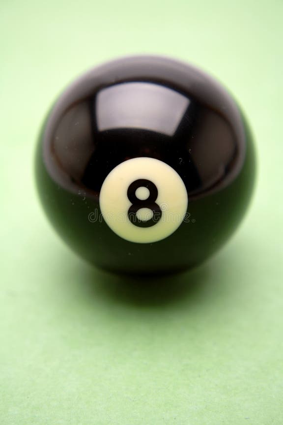 Number 8 ball stock image. Image of eight, play, closeup - 7225099