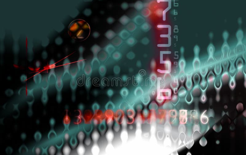 Number Abstract Picture. Image: 6277035
