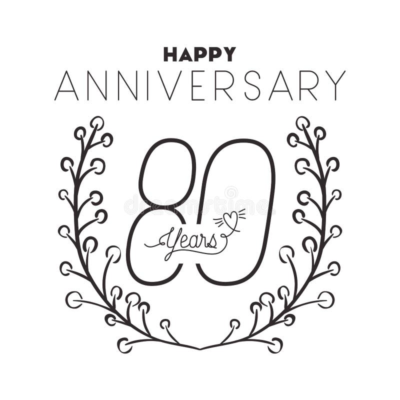 Number 80 Floral Stock Illustrations – 68 Number 80 Floral Stock ...