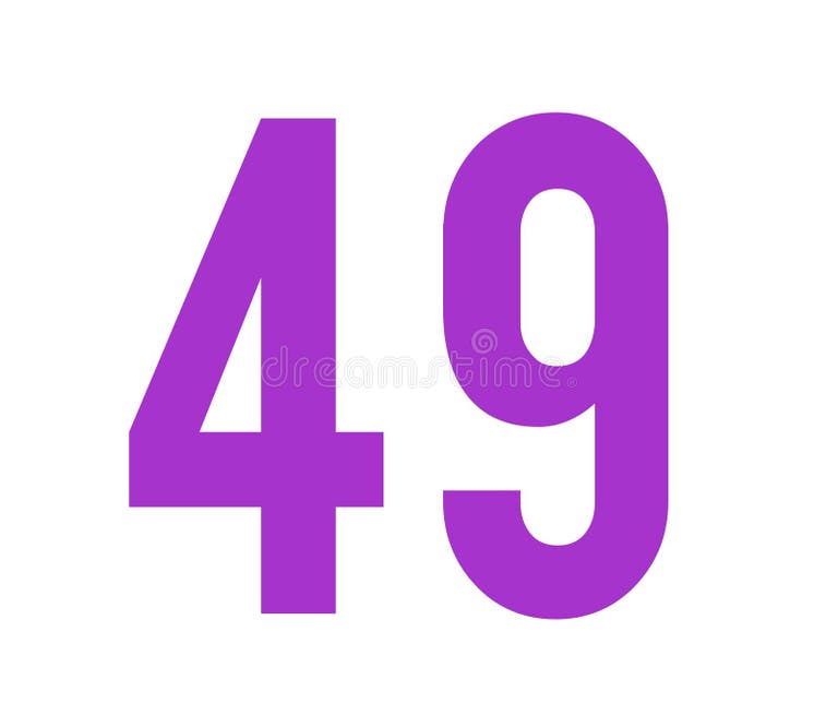 49 number background stock illustration. Illustration of diagram ...