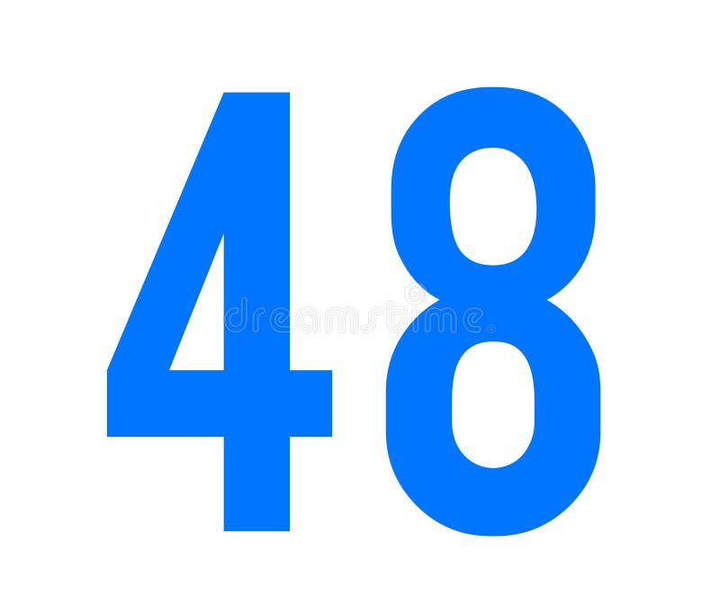 48 number background stock illustration. Illustration of circle - 228196957
