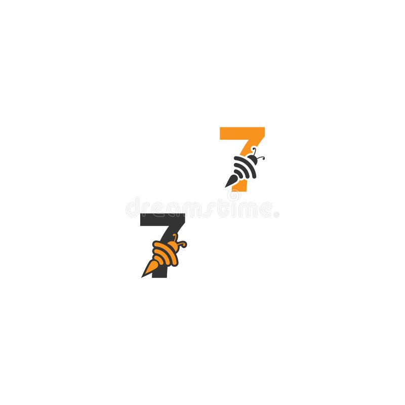Number 7 Honey Icon Stock Illustrations – 8 Number 7 Honey Icon Stock ...