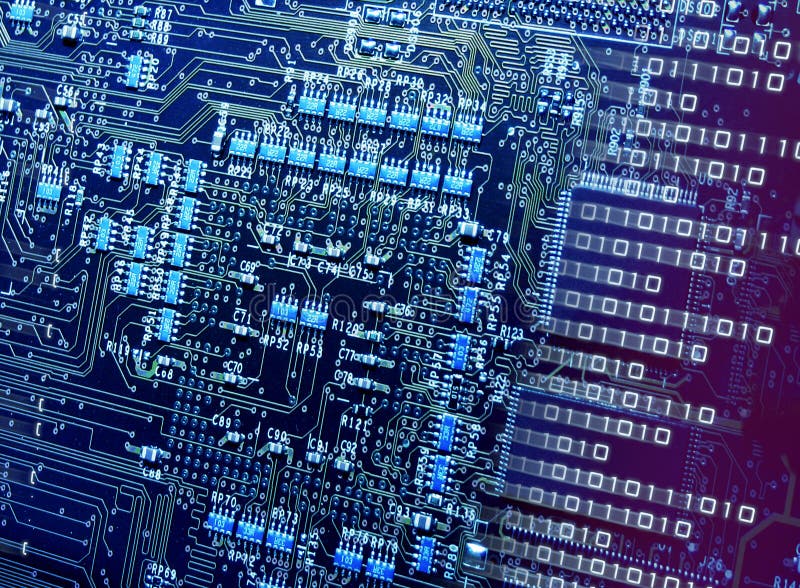 Number Breaking Cpu Circuits Stock Image - Image of electrify ...