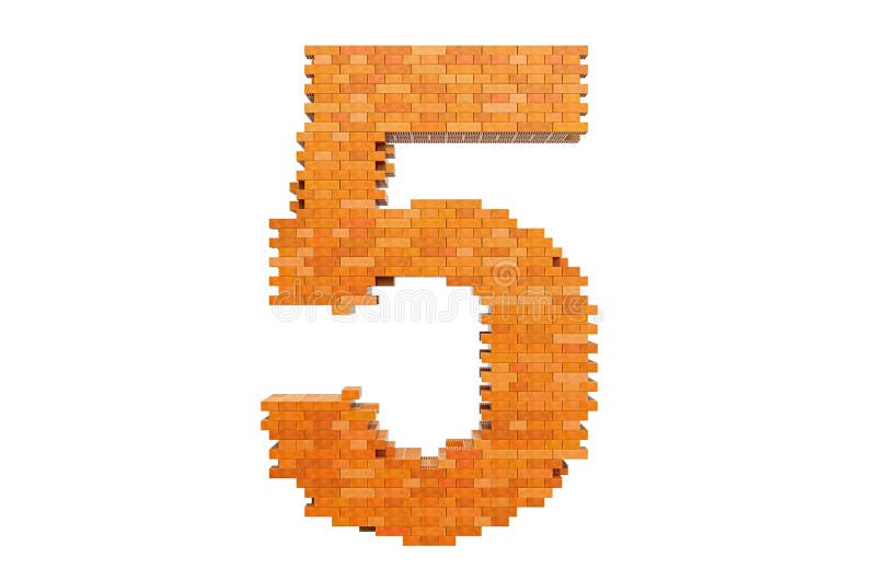 Number Bricks Stock Illustrations – 10,067 Number Bricks Stock ...