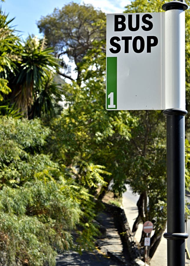Number 1 Bus Stop Sign Stock Photos - Free & Royalty-Free Stock Photos ...