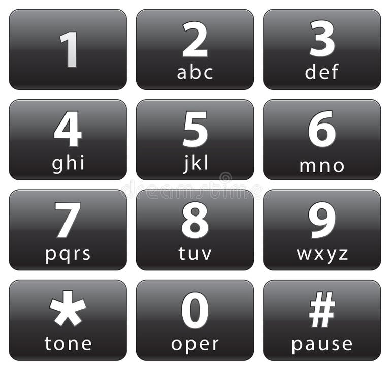 Alphabet Number Buttons Stock Illustrations – 1,024 Alphabet Number ...