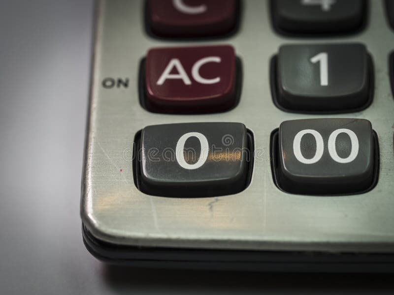 Number on calculator stock image. Image of sign, multiplication - 100542551