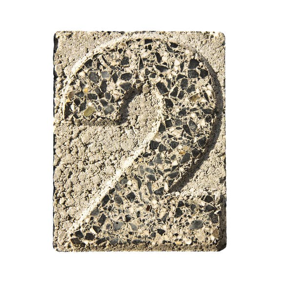 Stone Carved Numbers Font Stock Photos - Free & Royalty-Free Stock ...