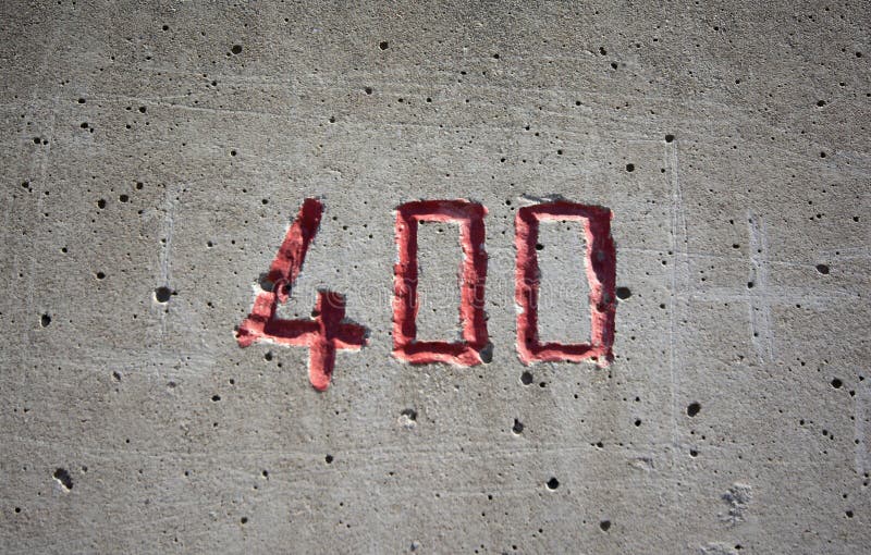 The number 400 stock image. Image of marker, math, sign - 270494237